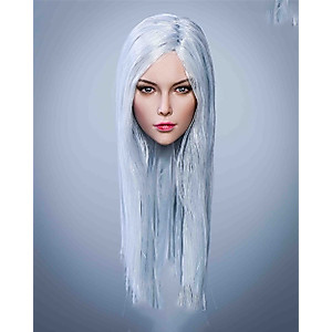 HiPlay 1/6 Scale Female Figure Head Sculpt, Charming Girl Doll Head for 12 Inch Action Figure TBLeague JIAOUDOLL HS079(A)