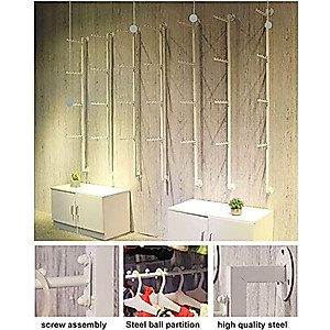 Boutique Underwear Metal Display Rack, Wall Mount Combination Underwear Rack Modern Creative Clothes Display Rack, Bra Shorts Swimwear Retail Store Display Hanger, for Farmers Markets, Boutiques (Col