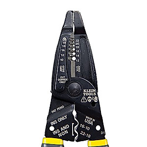 Klein Tools 1009 Multi Tool, Wire Stripper, Crimping Tool, Wire Cutter, Long-Nose Multi-Purpose Electrician Tool