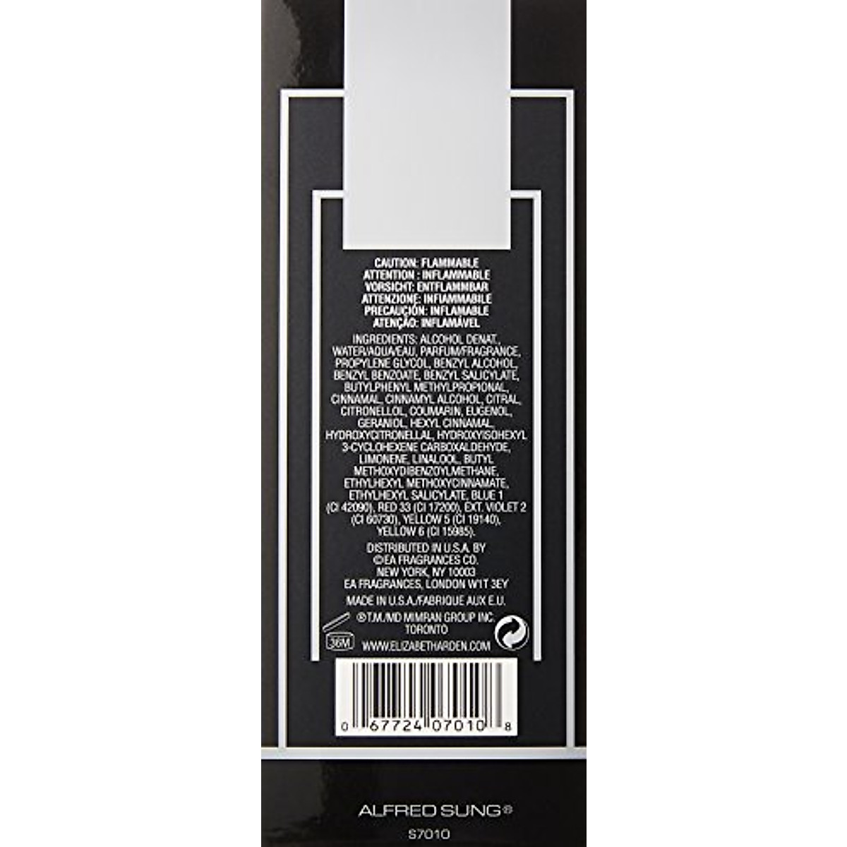 Alfred Sung Men's Cologne, Homme Eau De Toilette EDT Spray, 3.4 Fl Oz