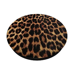 Leopard Print Phone Popper PopSockets Swappable PopGrip