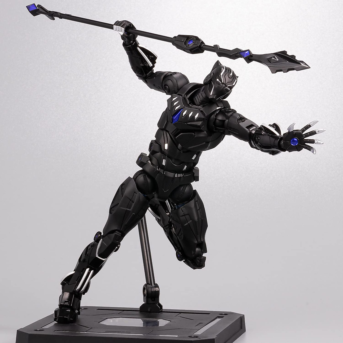 千値練(Sentinel) Fighting Armor Black Panther Non-Scale ABS & Diecast Painted Complete Action Figure