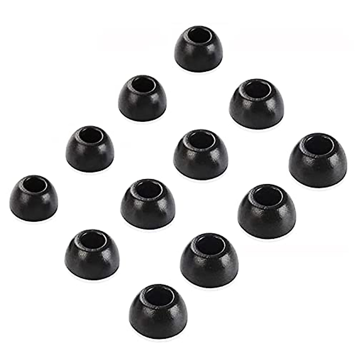 ALXCD Foam Eartips Compatible with Beats Studio Buds, Small Medium Large 3 Sizes 6 Pairs Soft Memory Foam Earbud Tips Replacement Foam Tips, Compatible with Beats Studio Buds 6 Pairs SML Black