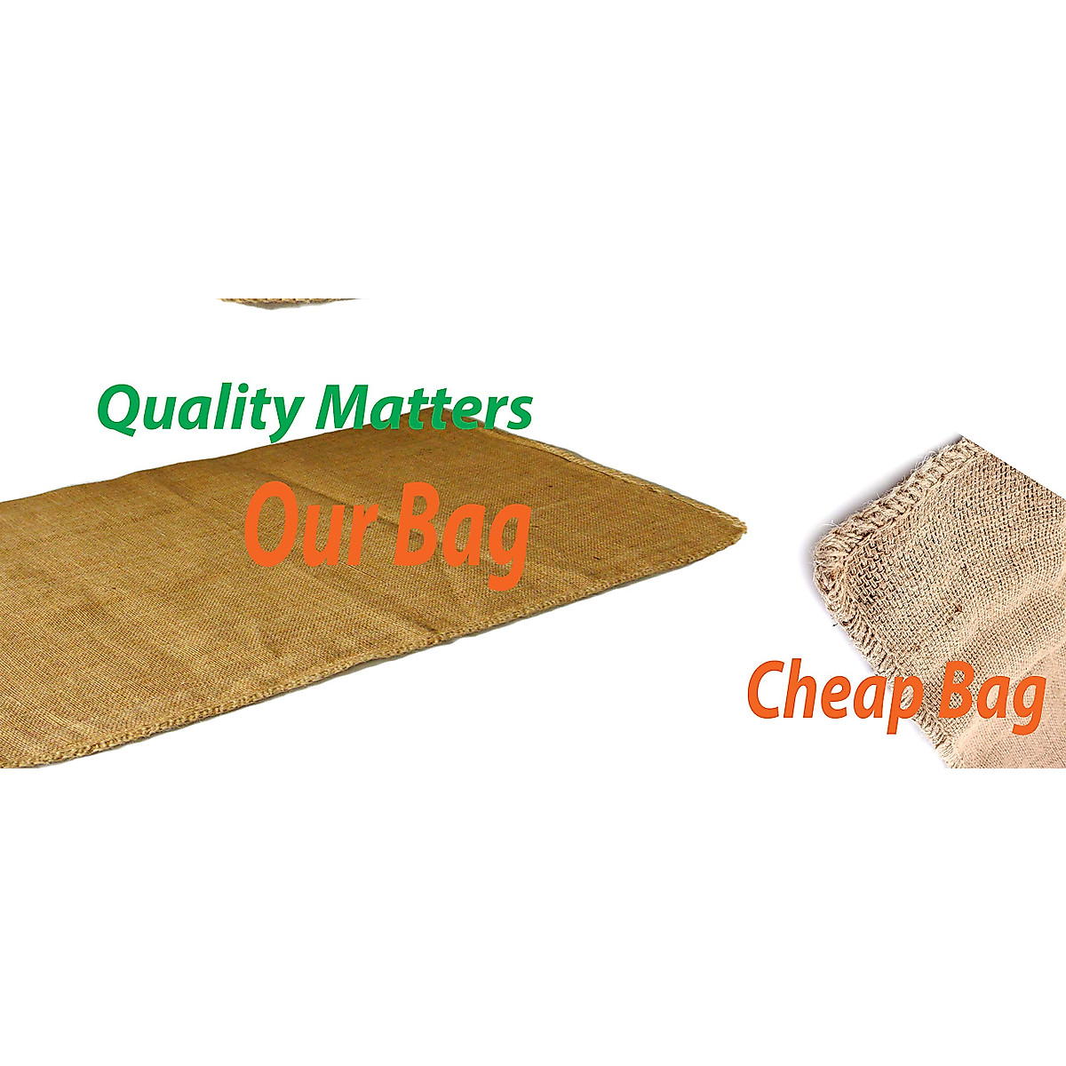 4 Pack Premium Large Burlap sack Bags | 4Piece Set | 24 x 40 inch | New Coffee Bag | Potato Bag | Sack Race | Seed Preserve Sack | Natural Jute Product | made by 10 Ounce Burlap Fabric (4)