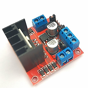 FainWan 2Packs L298N Motor Drive Controller Board Module Dual H Bridge DC Stepper for Ar-duino