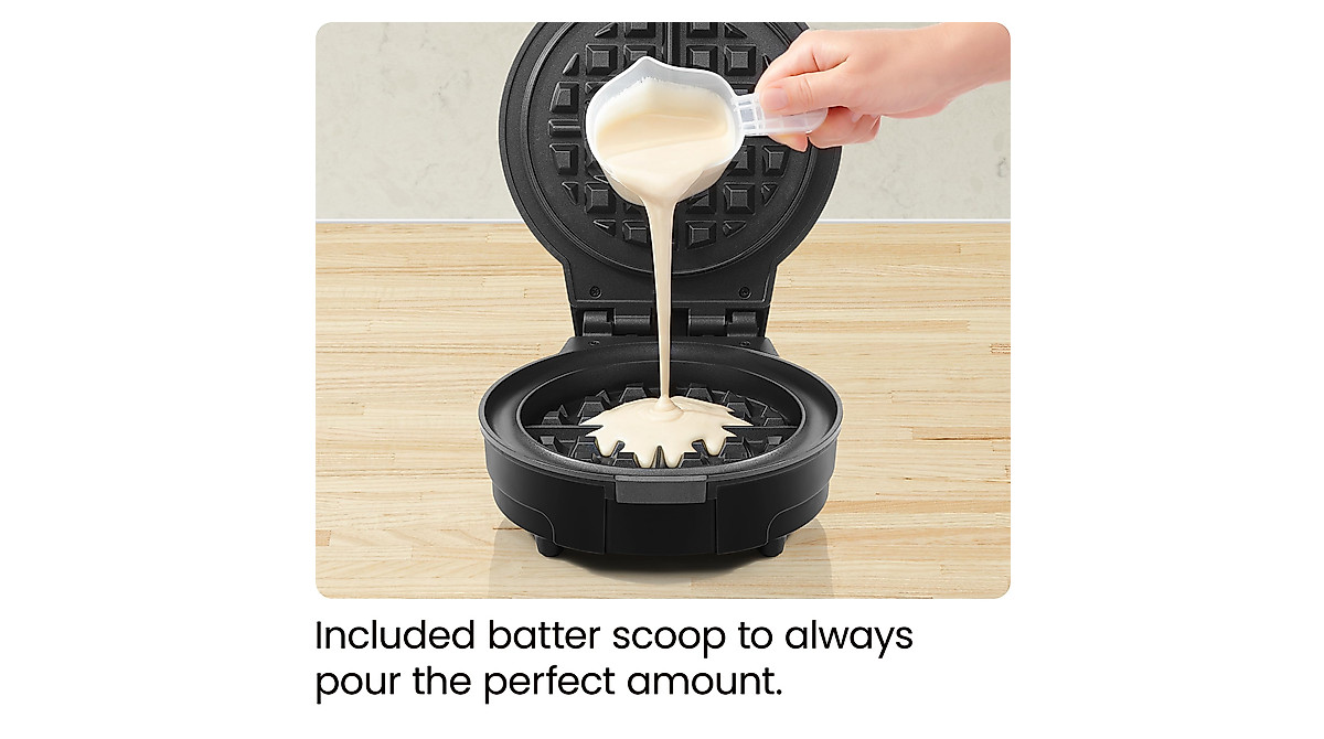 Chefman Anti-Overflow Waffle Maker - Mess-Free Cooking
