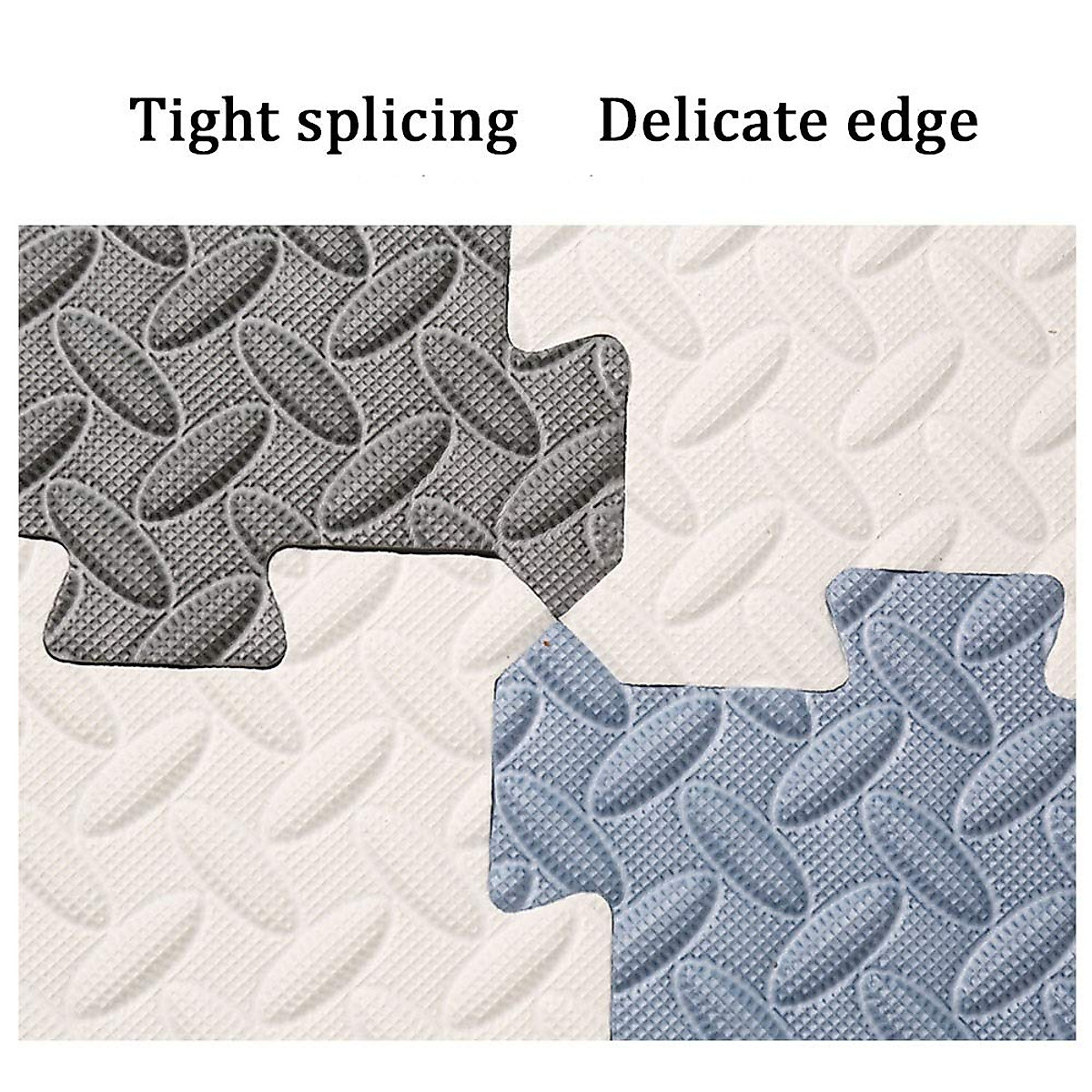 ALGFree Foam Puzzle Mat Interlocking Floors Tiles Splice Bedroom Child Crawling Mat Jigsaw Puzzle Climbing Mat Sponge Floor Mats Thicken, Customizable Colors