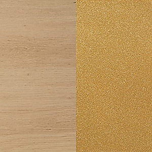 Nathan James Andrew Nightstand, Accent Bedside End Side Table with Storage Drawer, and Mid-Century Modern Legs for Living Room or Bedroom, 1, Black/Cane/Gold