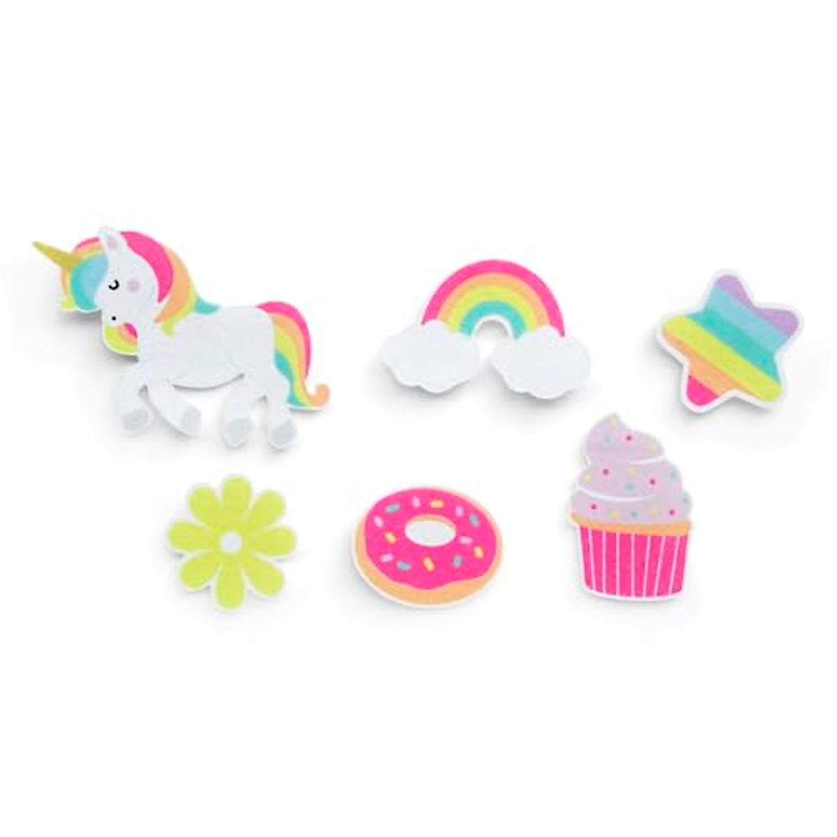 Delta Children Mix & Match Cozee Kids Chair with Interchangeable Patches, Rainbow