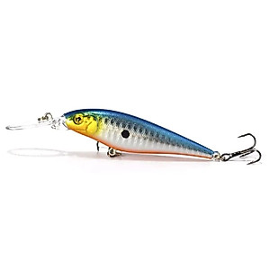 Crankbaits Minnow Fishing Lures wobbler 10pack lot