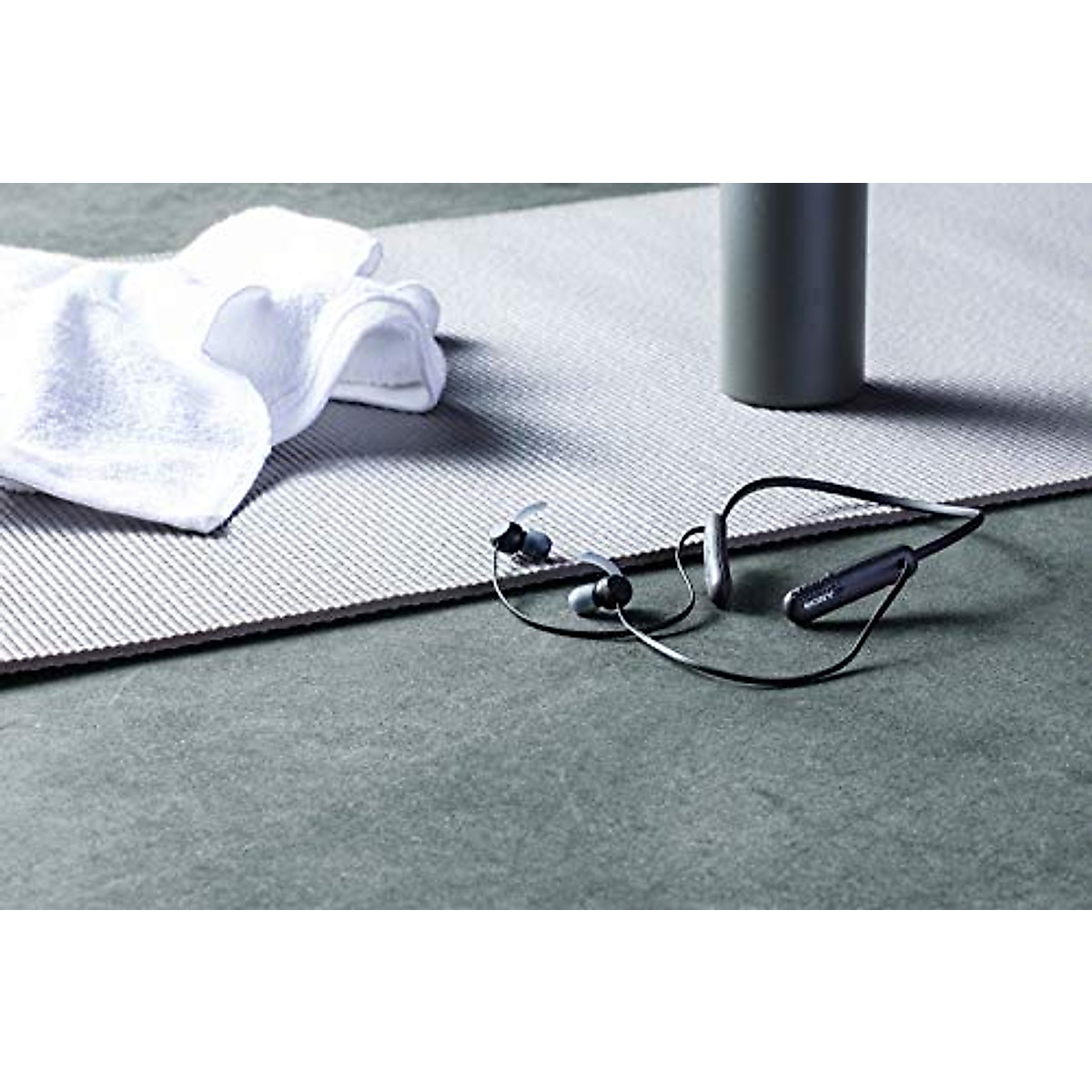 Sony WI-SP510 Extra BASS Wireless in-Ear Headset/Headphones with mic for Phone Call Sports IPX5 Bluetooth, Black (WISP510/B)