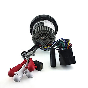 Pyle Round Waterproof Marine Stereo - 4x28 W Aquatic Boat In Dash Gauge Radio Receiver System with Bluetooth, AM FM, Digital LCD, USB, AUX, RCA - Includes Wiring Harness, Bracket - PLMR91UB (Black)