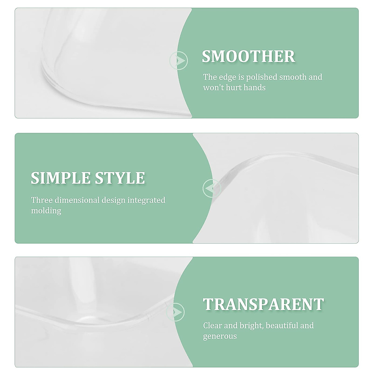 Happyyami 1pc Tempered Glass Rice Bowl Snack Bowl Glass Serving Bowl Glass Mixing Bowl Dessert Plates Glass Fruit Bowl Glass Plates Sauce Dipping Bowls Clear Dessert Plate Food Salad White