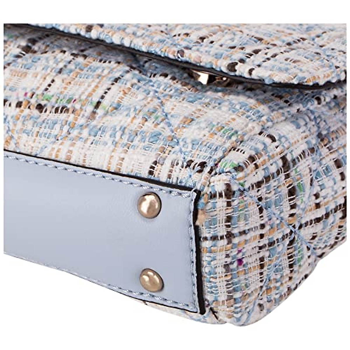 GUESS womens Cessily Convertible Crossbody Flap, Pale Cloud, one size US