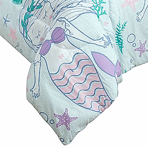 Kidz Mix Mystical Mermaid Bed in a Bag, Full