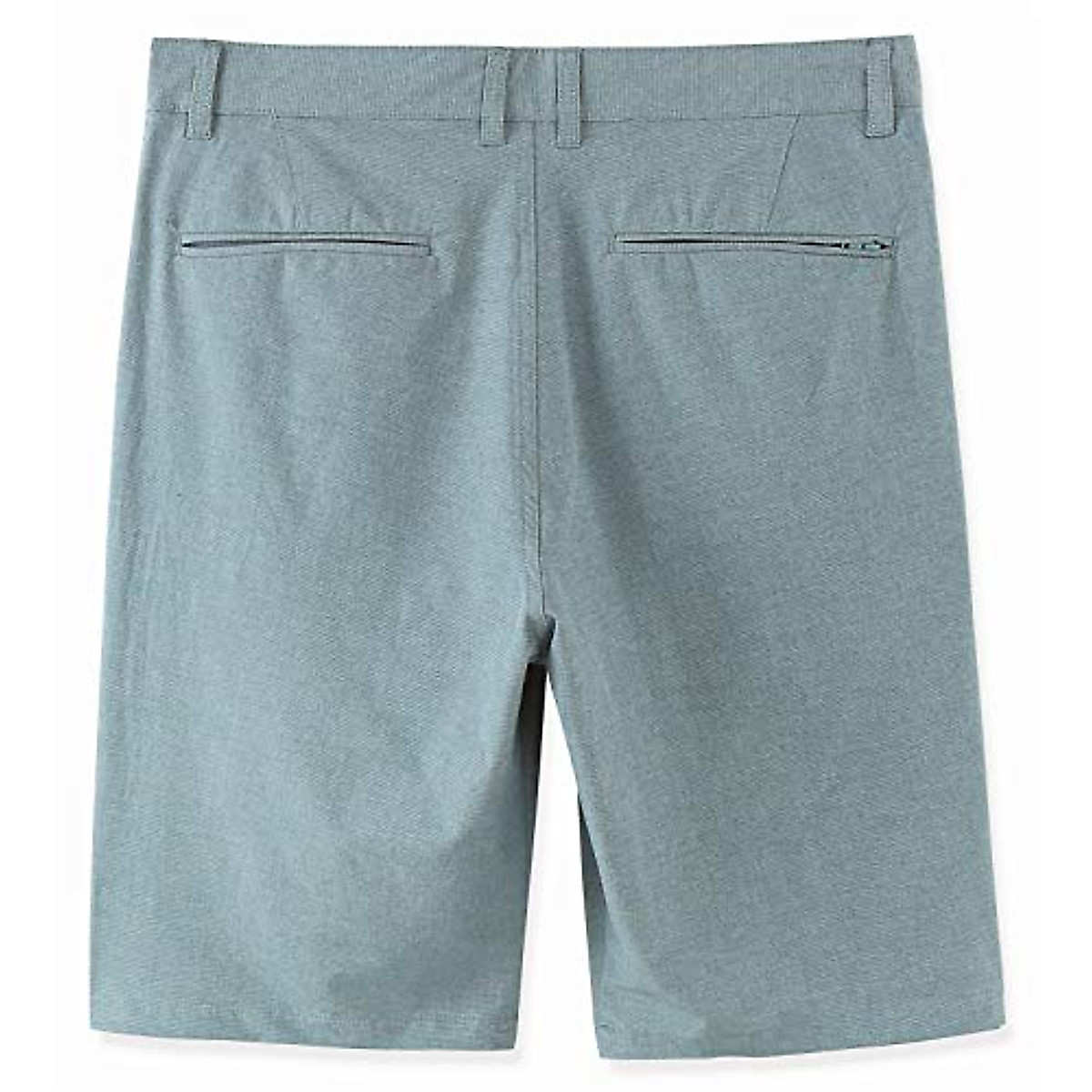 KNQR Mens Performance Quick Dry 4way Stretch Regular Fit All-Terrain Active Training Hybrid Shorts Mint Green 33