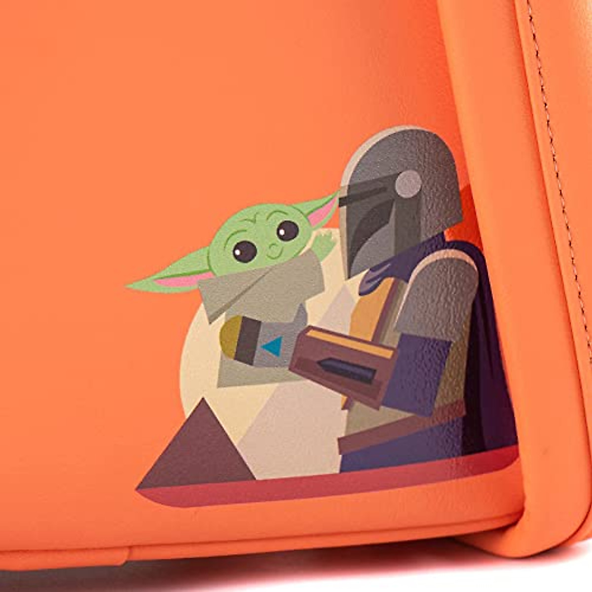 Loungefly The Mandalorian Grogu in Cradle Women's Double Strap Shoulder Bag Purse