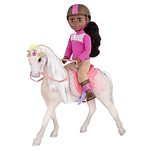 Glitter Girls by Battat - Starlight 14" Toy Horse - 14 inch Doll Accessories and Clothes for Girls Age 3 and Up – Children’s Toys , White