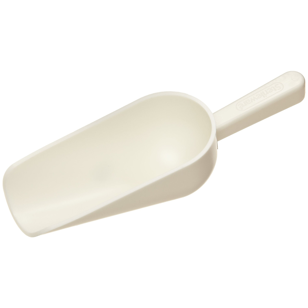 SP Bel-Art Sterileware Sterile Sampling Scoop 250ml (8oz) – White Plastic Scoops, Individually Wrapped for Safety & Hygiene, Ideal for Laboratory Use,Food Processing, & Sample Collection (Pack of 100)