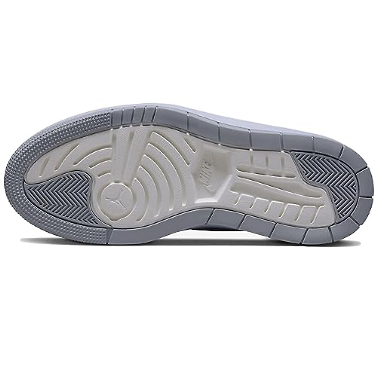 Nike Womens Air Jordan 1 LV8D Elevated Lifestyle Sneakers (Stealth/Titanium, us_Footwear_Size_System, Adult, Women, Numeric, Medium, Numeric_7)