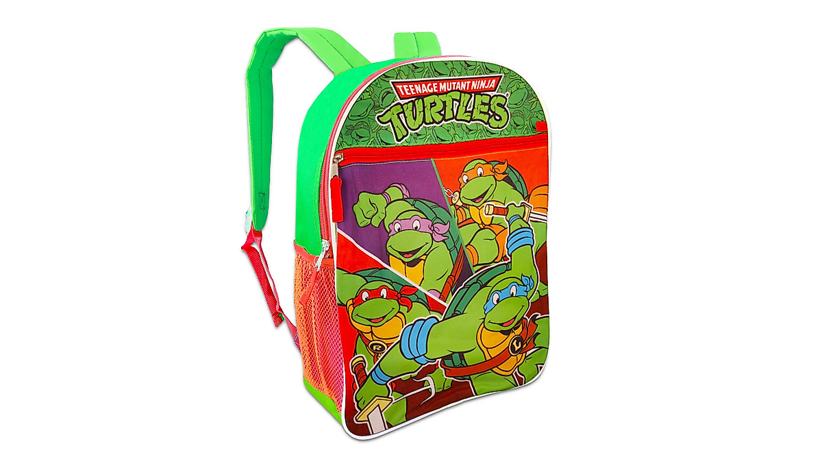 Teenage Mutant Ninja Turtles Backpack Set for Boys