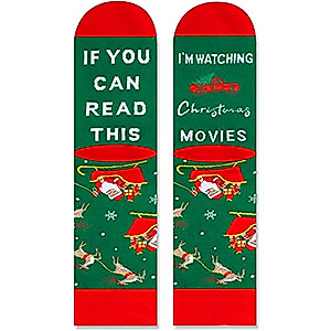 Zmart Funny Christmas Socks For Men Boys Holiday Socks Gingerbread Socks, Gingerbread Gifts Stocking Stuffers For Teen Boys Secret Santa Gifts Christmas Gifts