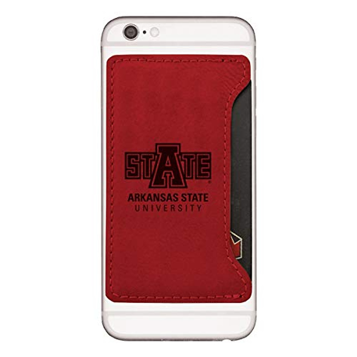 Cell Phone Card Holder Wallet - Arkansas State Red Wolves