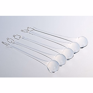 H&D 10pcs 5.9inch Large Crystal Raindrop Chandelier Prisms Hanging Drops Pendants DIY Parts (Clear)