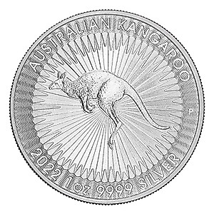 2023 P Lot of (25) 1 oz Australian Kangaroo Silver Bullion Coins Brilliant Uncirculated in Original Mint Tube with Certificates of Authenticity $1 Seller BU