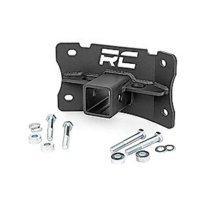 Rough Country 2" Receiver Hitch Plate for 2013-2018 Can-Am Maverick - 97015 Black