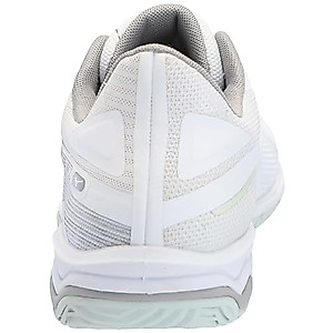 Mizuno Wave Exceed Light 2 AC Women Sneaker, White-Metallic Grey, 6.5