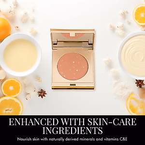 MagicMinerals by Jerome Alexander, Mineral Powder Foundation Set with Mirror Compact, Lash Extending Mascara, Professional Stubby Brush & Blending Sponge (Light)