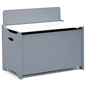 Gap GapKids Toy Box - Greenguard Gold Certified, Grey/White