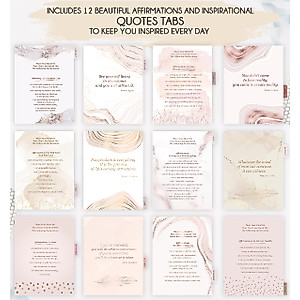 Manifestation Planner - Undated Deluxe Weekly & Monthly Life Planner to Achieve Your Goals, A 12 Month Journey to Increase Productivity, Organizer & Gratitude Journal & Stickers - B5 (10.1"x7.2")