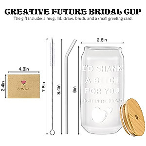 OUNNE Friendship Gifts for Women Friends - Birthday Gift for Sister，Gifts for Best Friends Women, Meaningful Gift For Female Friend, Birthday Gifts for Sister,16.9oz Creative Glass Cup