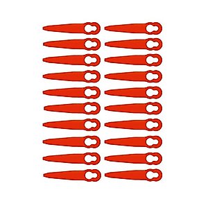 DAGIJIRD 20pcs Plastic Blades Replacement Parts for STIHL FSA 45 Cordless Strimmer Grass Trimmer Head Blades Grass Cutter Blades