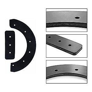 302565MA 302565 Snowblower Rubber Paddles Set 20" 21" 22" for Craftsman Murray 302565ma 57121MA 1687312SM Snowthrower