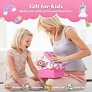 TIATUA Kids Camera for Girls & Boys, Toddler Camera Toys for Age 3-12 Kids with 32GB Card & Dual Lens, Digital Camera for 4 5 6 7 8 9 10 Year olds (Pink)