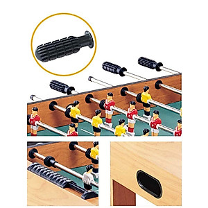 GAOSHENGWUJINGD Foosball Table Game Table Multi Game Table, Combo Game Table W/Soccer, Billiard, Slide Hockey, Wood Foosball Table, Perfect for Game Rooms, Arcades, Bars, Parties, Family Night