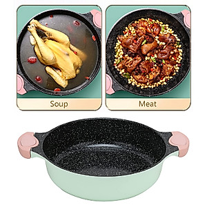 Tagine Pot, Aluminum Alloy Convinient 4L Cooking Pot for Stew Pot for Soup Pot