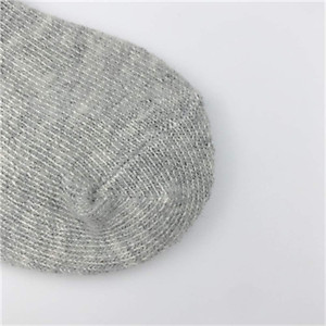 WAFUNNE Baby Socks for Toddler Boys Girls Cotton Crew 3-5T 12 Pairs Gray G0L