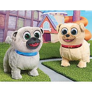 Puppy Dog Pals Adventure Pals Walking and Barking Plushie Rolly, Officially Licensed Kids Toys for Ages 3 Up by Just Play