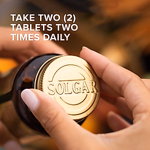 Solgar L-Carnitine 500 mg - 60 Tablets - Non-GMO, Vegan, Gluten Free, Dairy Free, Kosher - 30 Servings