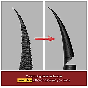 Goldenmatches Shaving Cream for Men Travel Relief Shave Butter (6.8 fl ounce, 1)