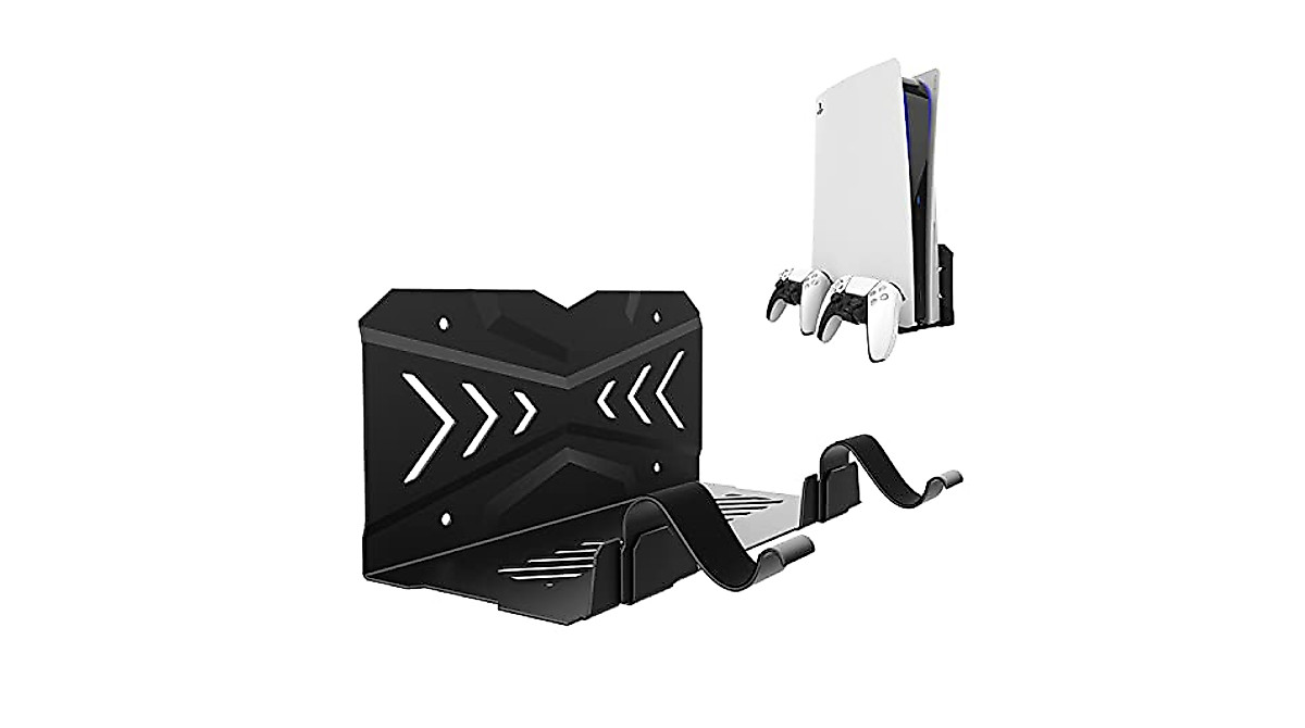 UPOK PS5 Wall Mount - Secure & Stylish Console Holder