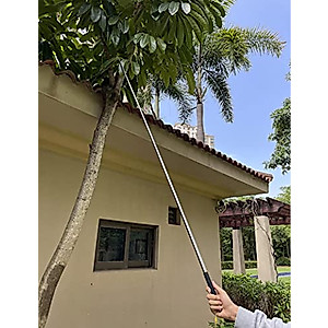 AHRYLXY Telescoping Pole with Hook Magnetic Pickup Grabber Tool, Telescopic Push Pull Rod Wire Grabber Tool Fish Stick, Telescopic Magnetic Pick-Up Tool