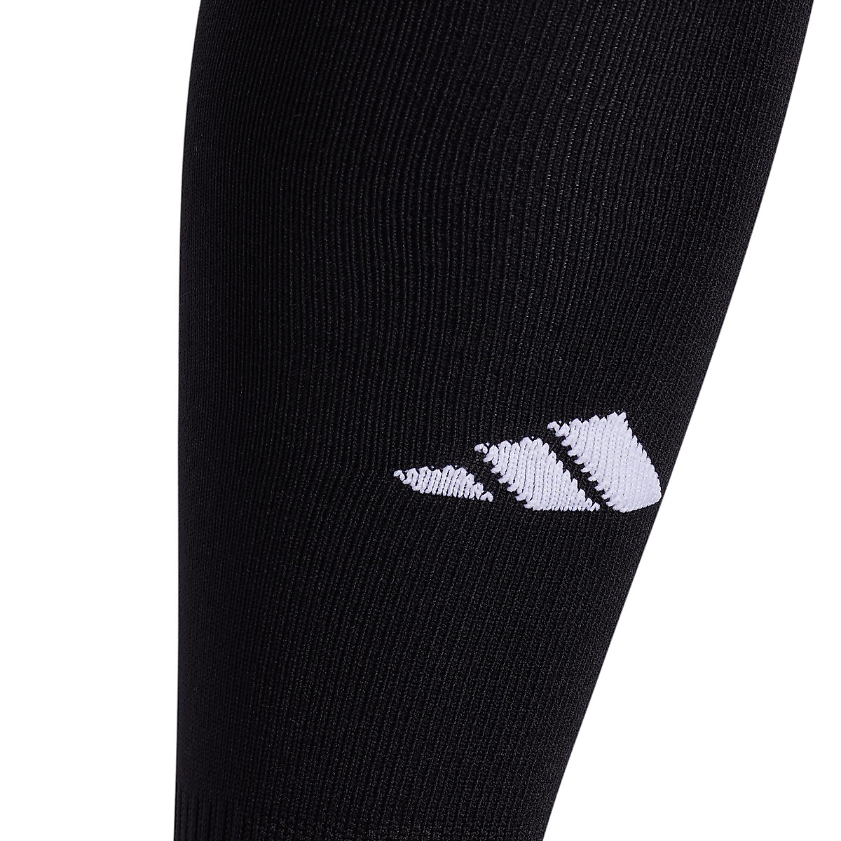 adidas Metro Soccer (1 Pair) Long Over The Calf Team Sports Socks, Black/Night Grey/White/6, Small