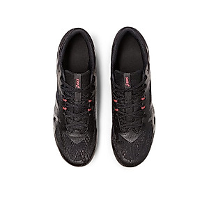 ASICS Unisex Hyper MD 8 Track & Field Shoes, 11.5, Black/Gunmetal