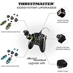 Thrustmaster ESWAP X PRO CONTROLLER: Professional Modular Gamepad, Next-Generation Mini-Sticks, Hot Swap Feature, Precise Controls, Stable Wired Connection, Compatible with Xbox Series X|S and PC
