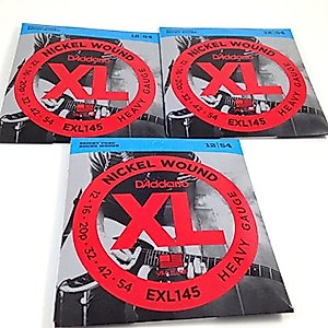 D'Addario D'Addario EXL145 Electric Guitar Strings - 3 Pack